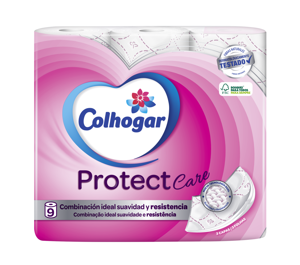 Colhogar Papel Higiénico Protect Care Blanco - Colhogar