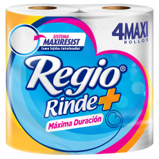 Papel Higiénico Regio Rinde Más - Regio®